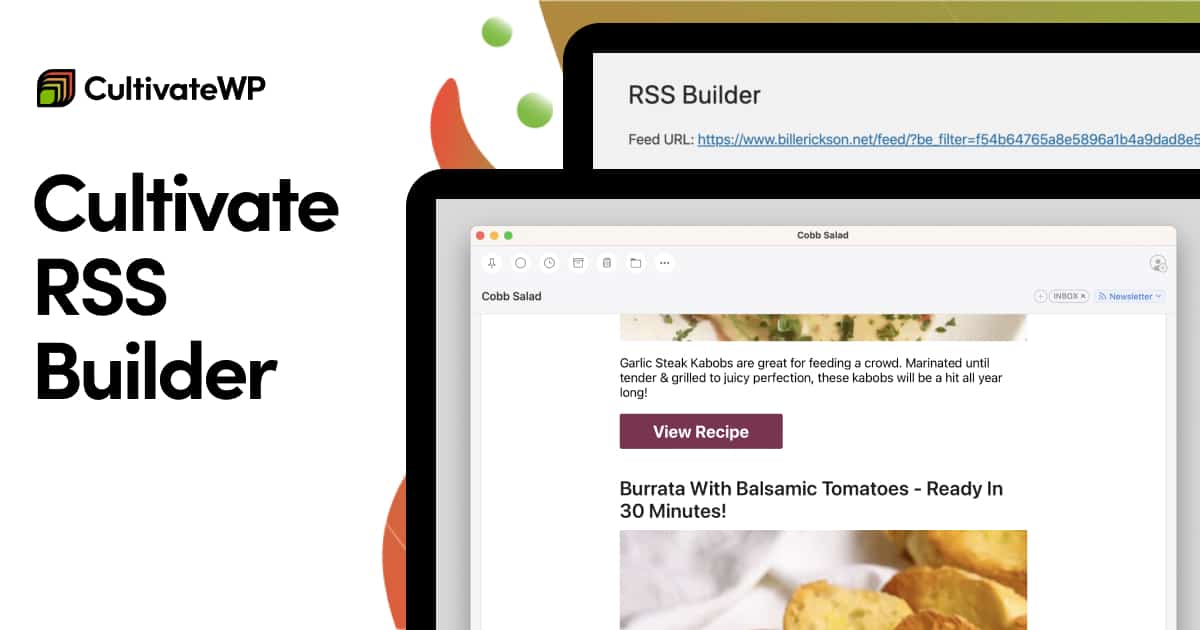 Cultivate RSS Builder - CultivateWP